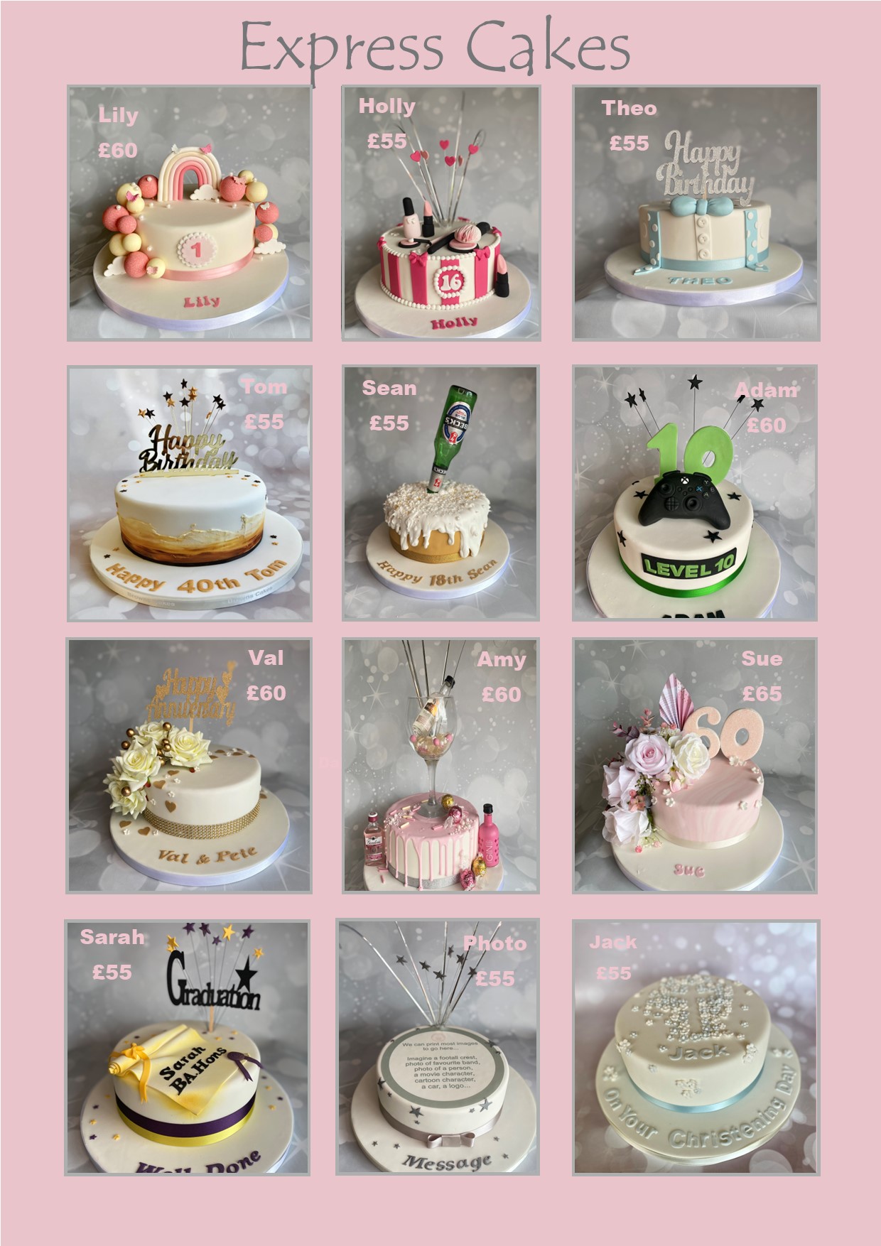 Express Cakes – Browns Cakes