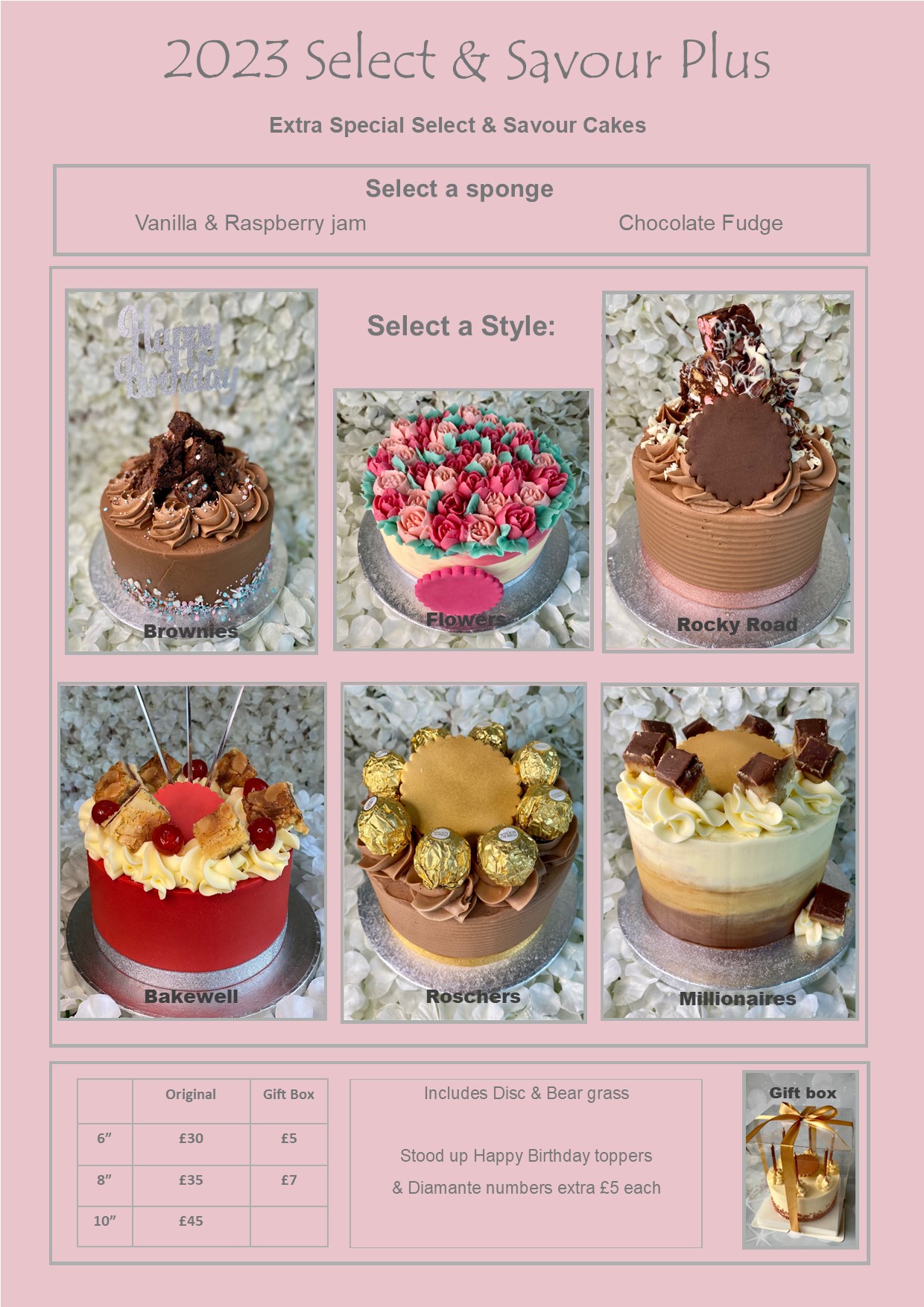 Express Cakes – Browns Cakes