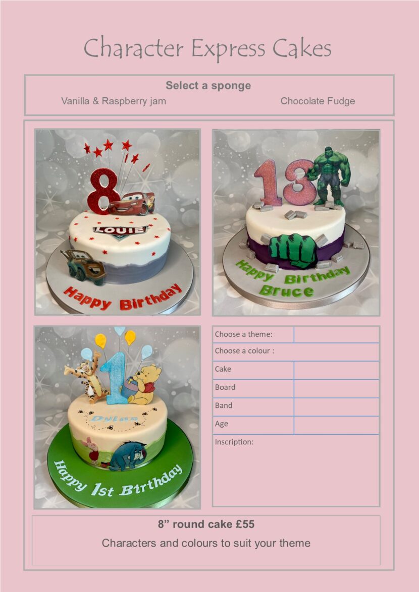 Express Cakes – Browns Cakes